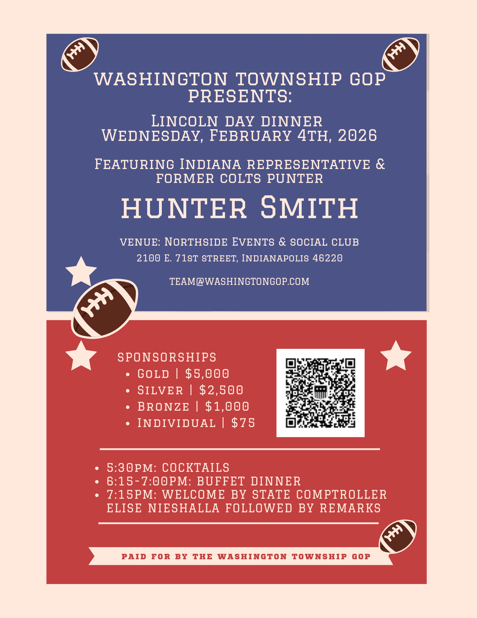 Events from February 4 – June 19 – The Indiana Republican Party